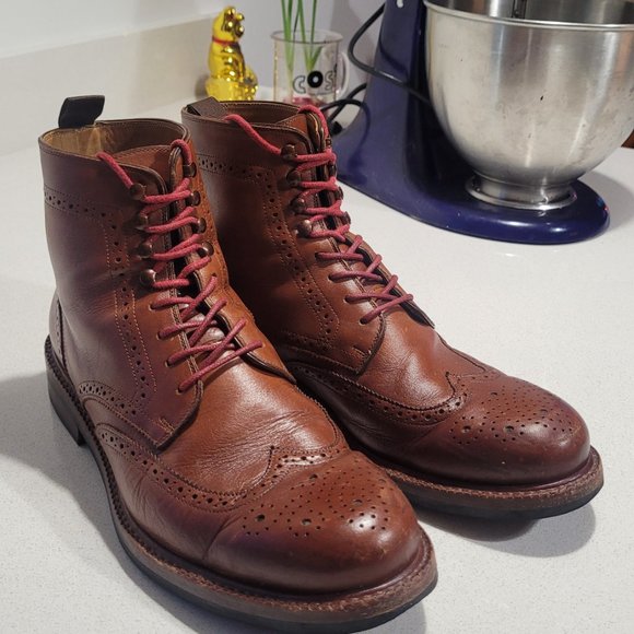 Beckett Simonon | Shoes | Beckett Simonon Nolan Brogue Boots Size 95 ...